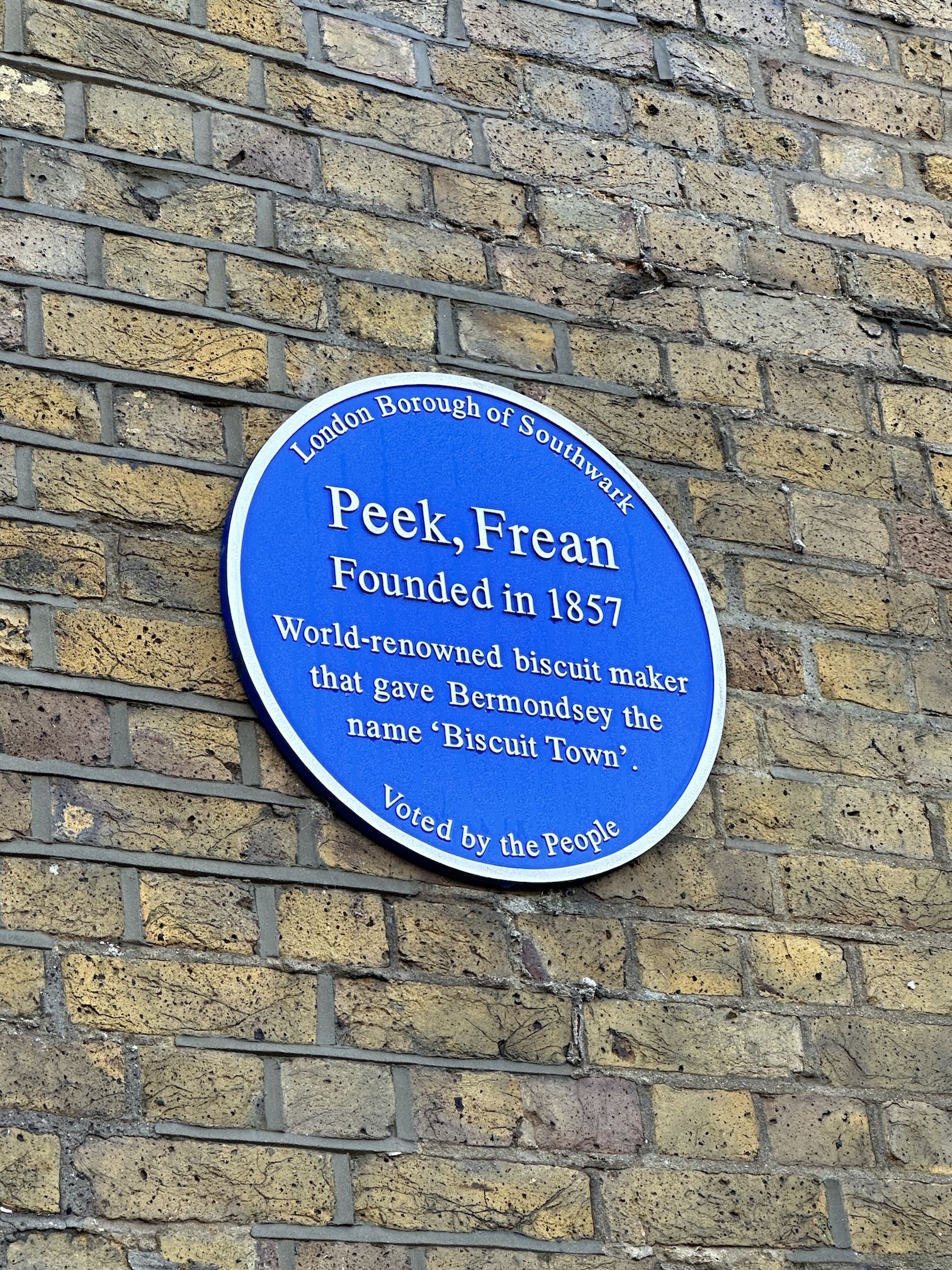 Mainly Museums - Way down in Biscuit Town – Peek Frean Biscuit Museum